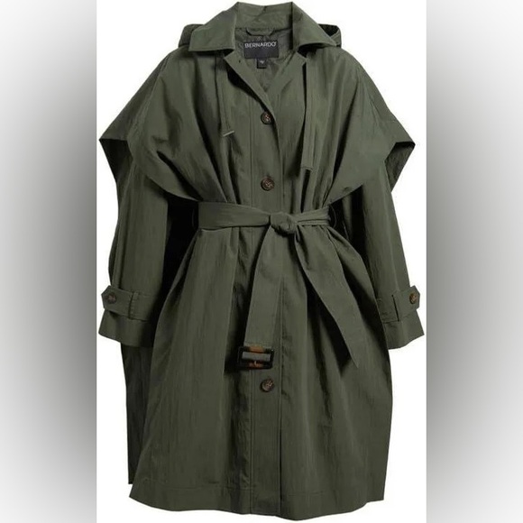 Bernardo | Jackets & Coats | Nwt Bernardo Womens Longline Belted ...